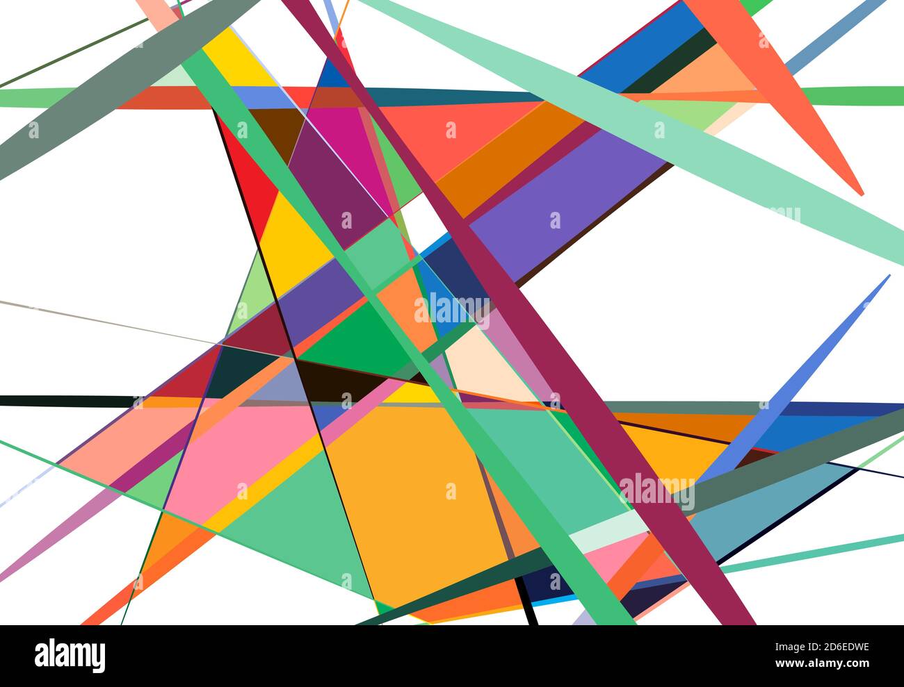 Geometric formation mosaic, tessellation design element, background ...