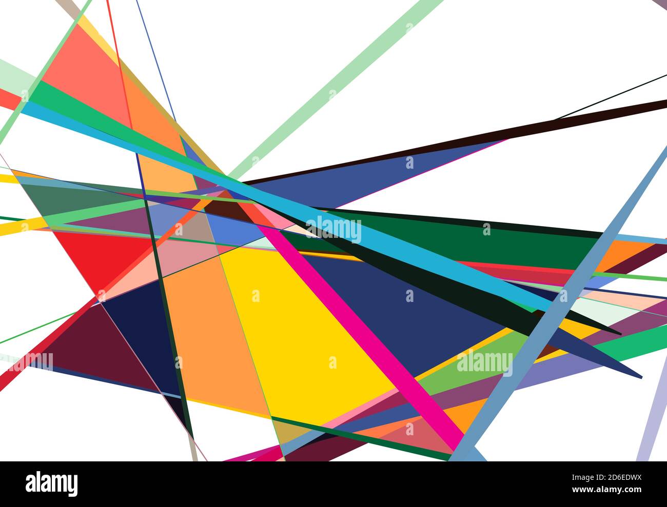 Geometric formation mosaic, tessellation design element, background ...