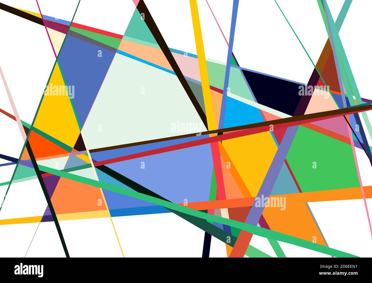 Geometric formation mosaic, tessellation design element, background ...