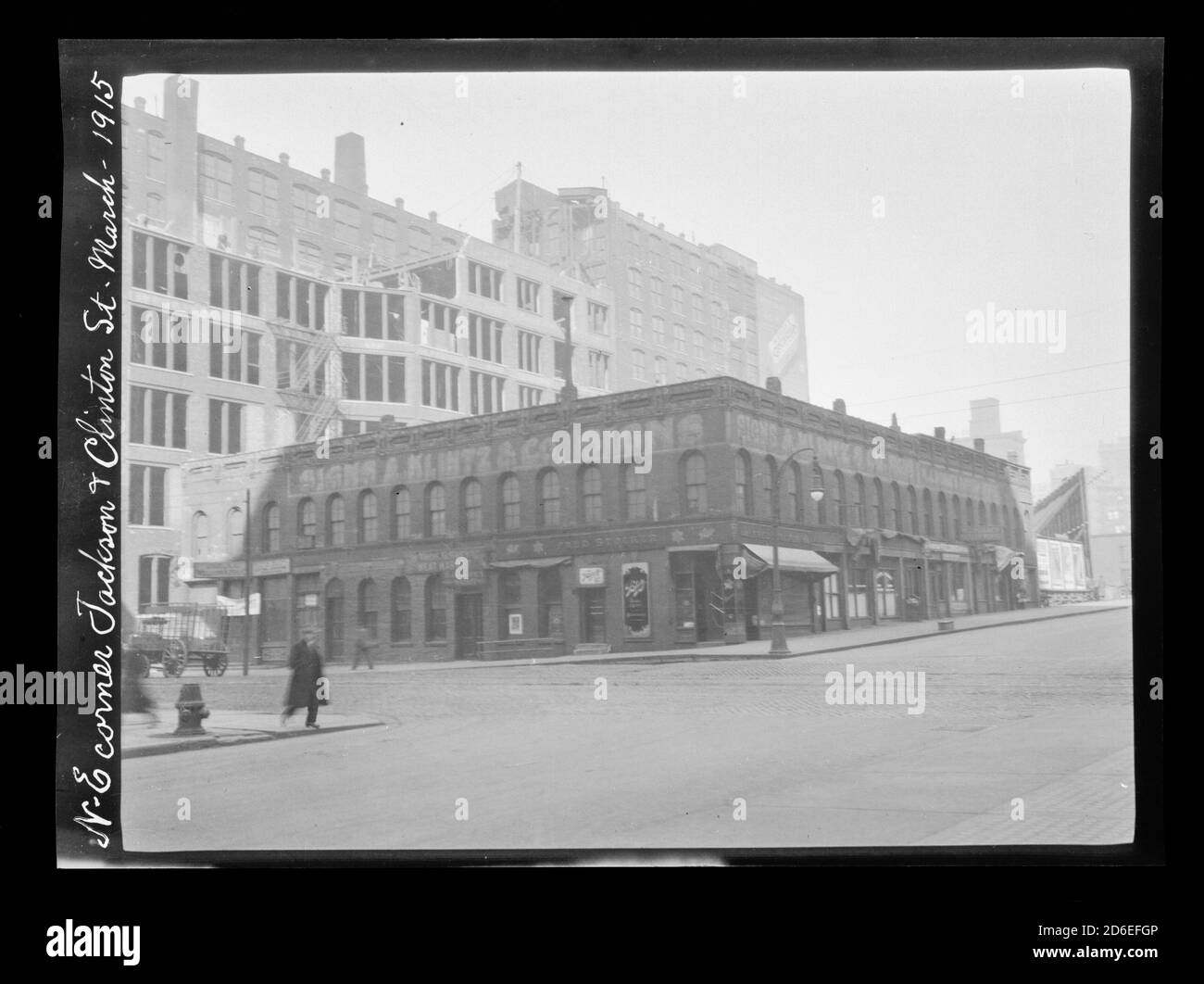Northeast corner of Jackson Boulevard and Clinton Street, Chicago ...