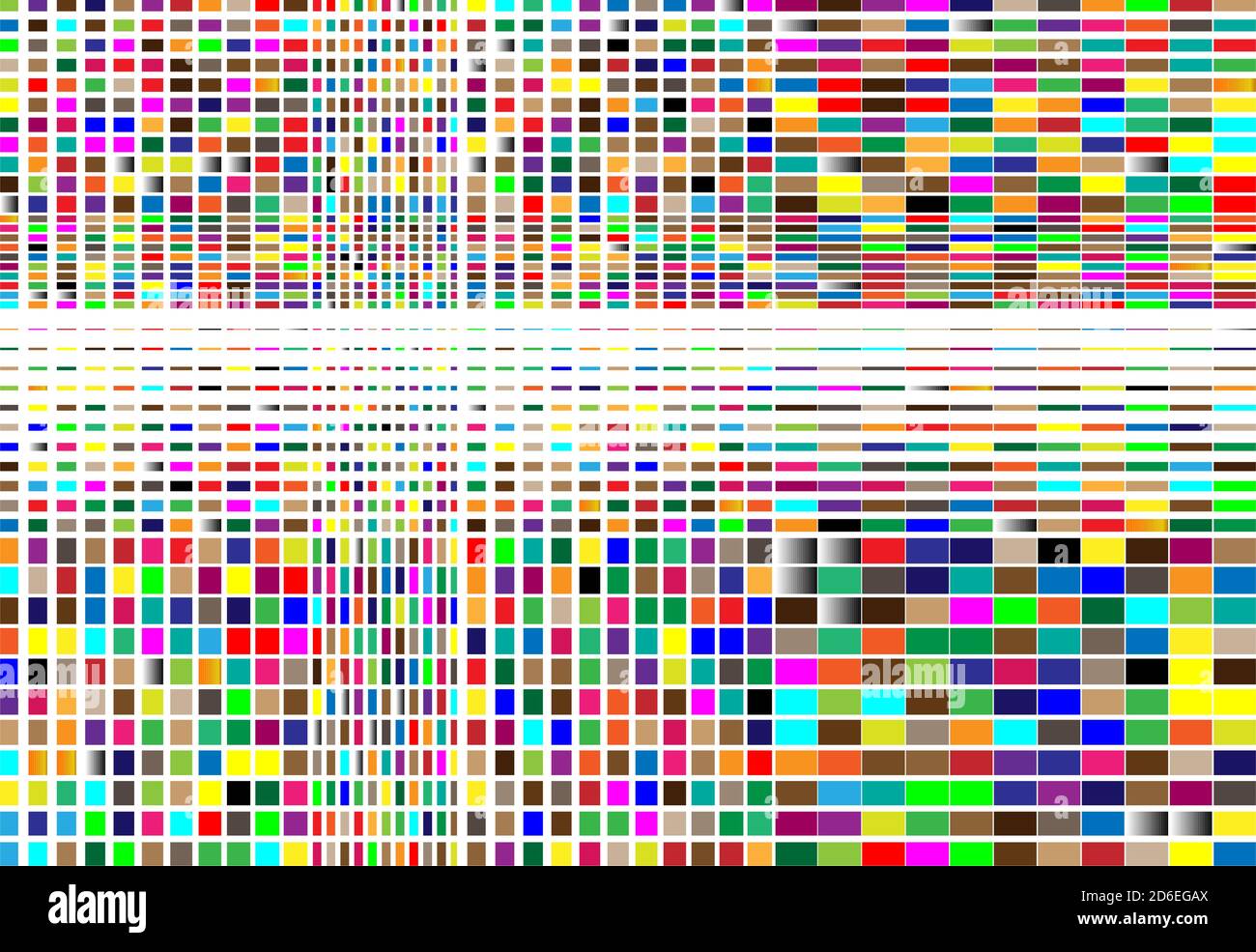Noise, glitch concept abstract colorful vector illustration. Random ...