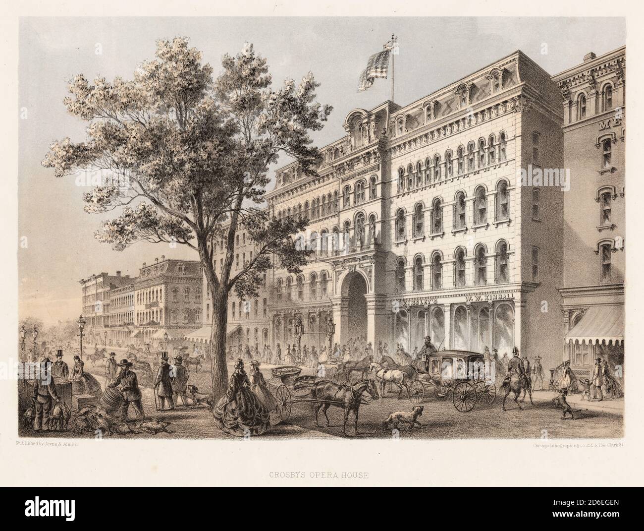 19th century chicago 1860s chicago hi-res stock photography and images ...