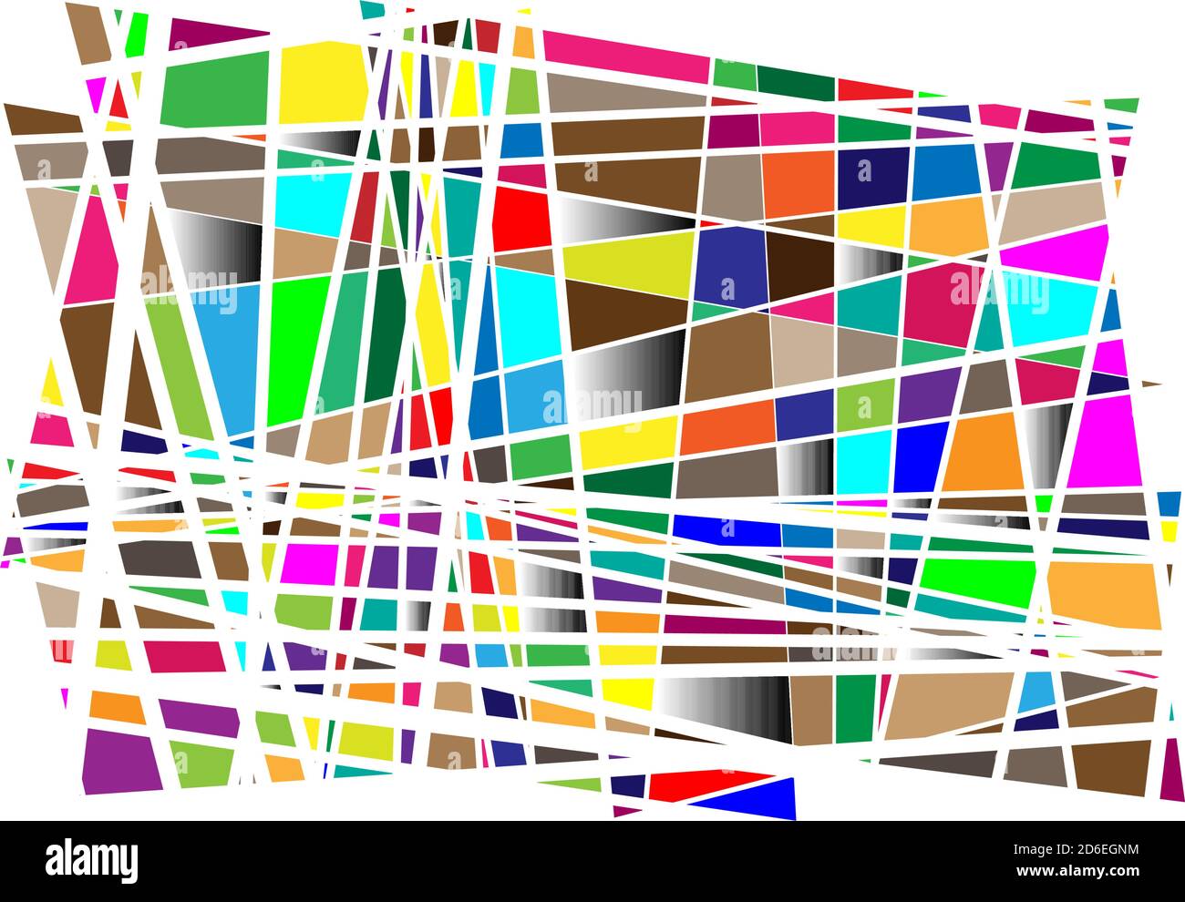 Noise, glitch concept abstract colorful vector illustration. Random ...