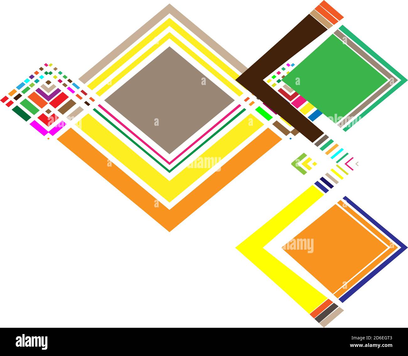 Mosaic flicker Cut Out Stock Images & Pictures - Alamy