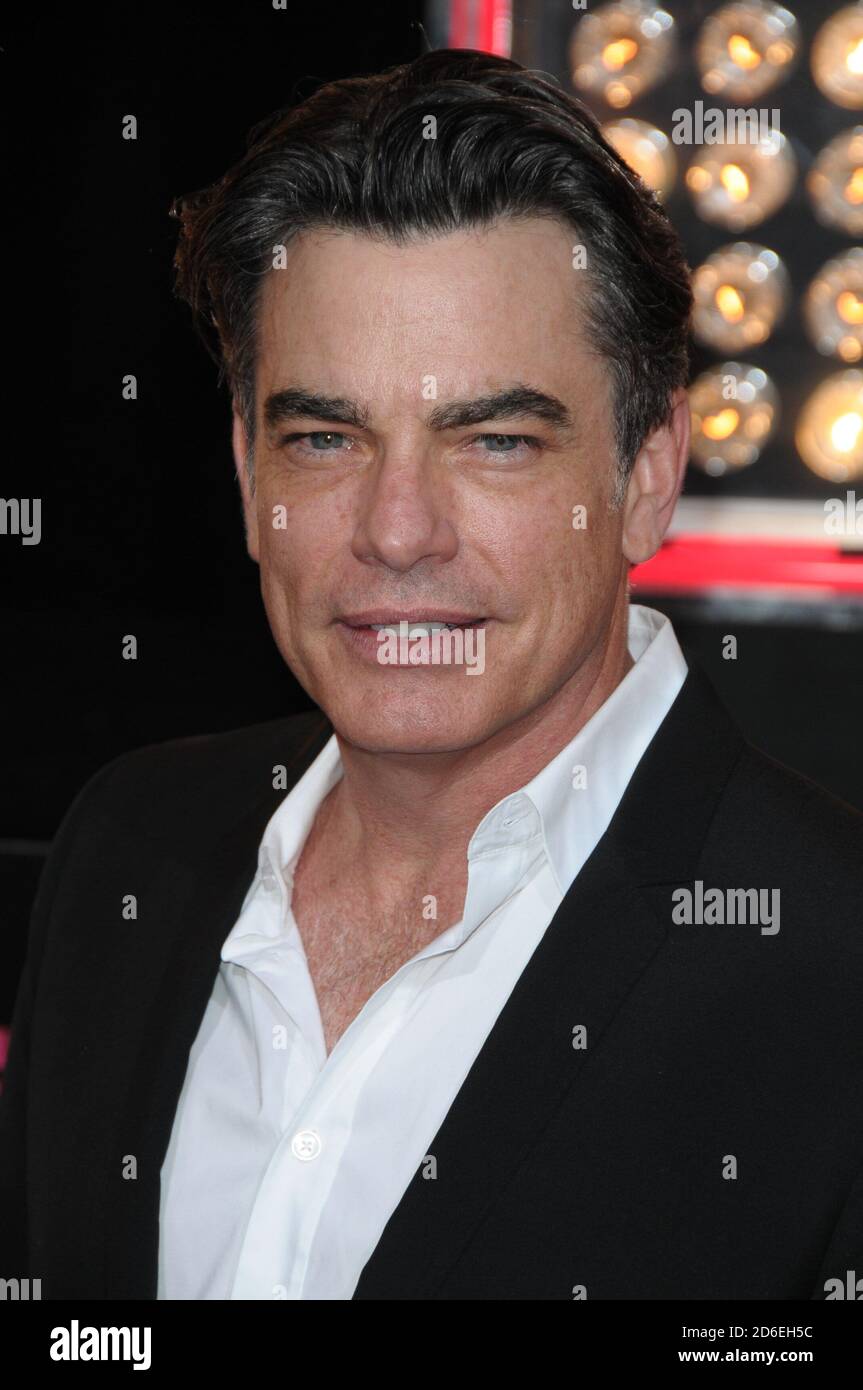 Peter Gallagher arrivals at LA premiere of "Burlesque" at Grauman's ...