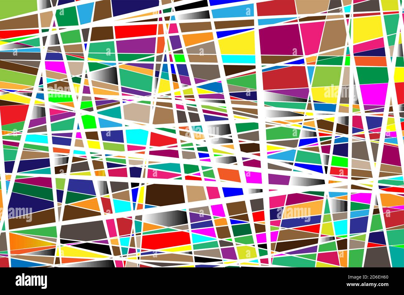 Noise, glitch concept abstract colorful vector illustration. Random ...