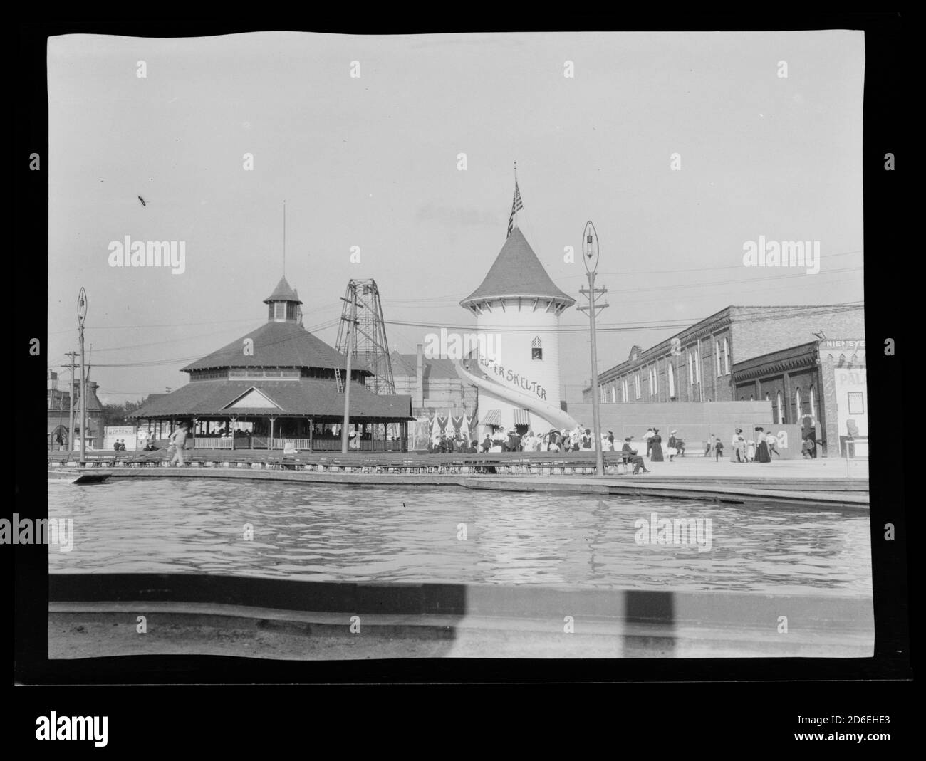 Madison Street Carnival, Chicago, Illinois, 1904 Stock Photo - Alamy