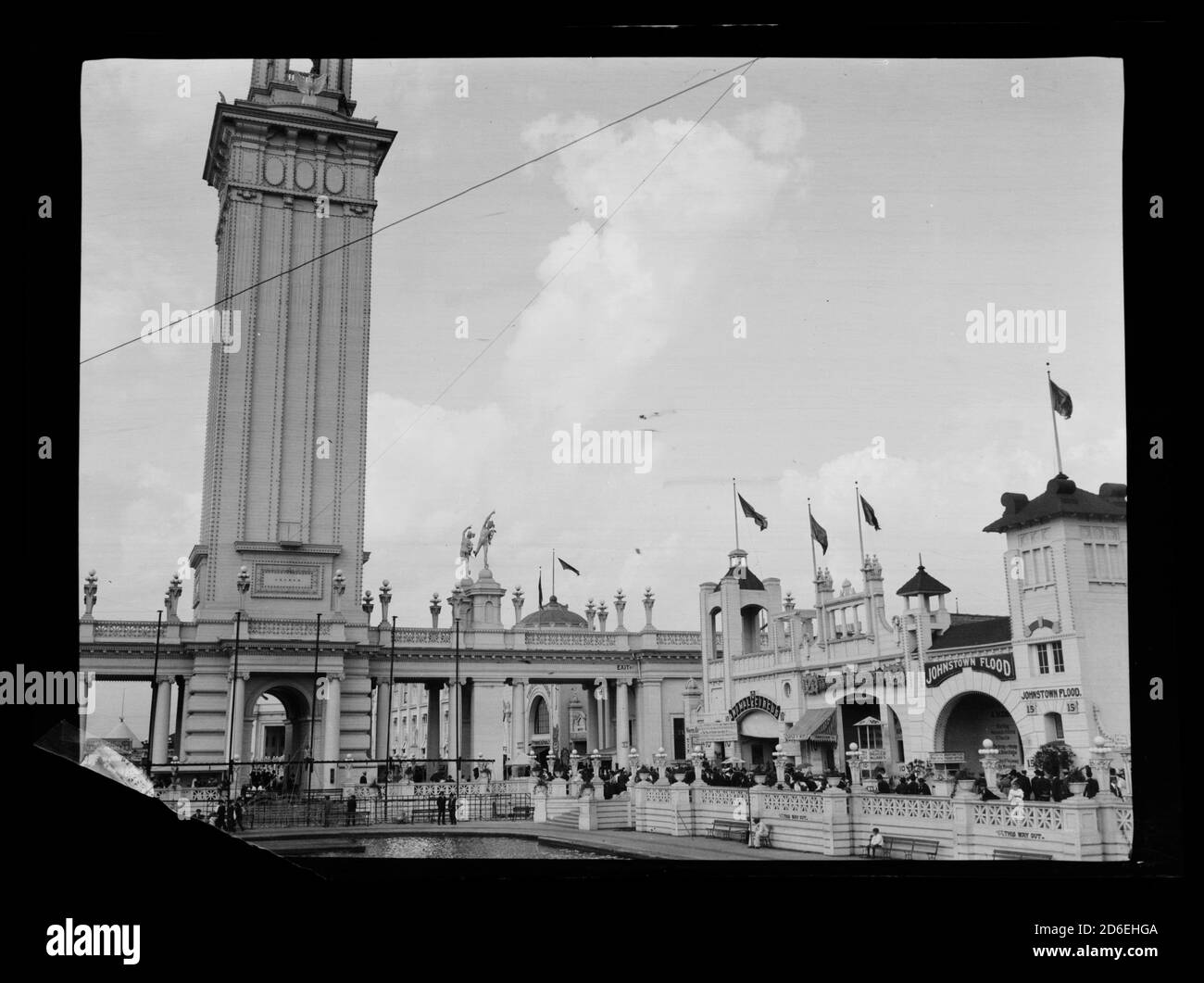 White City amusement park, Chicago, Illinois, 1905-1906 Stock Photo - Alamy