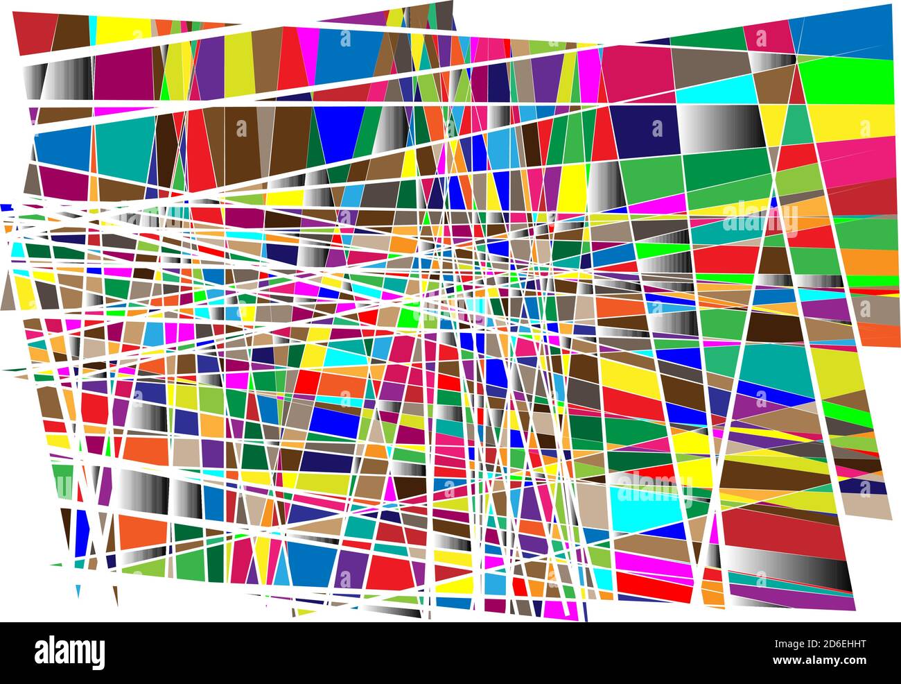 Noise, glitch concept abstract colorful vector illustration. Random ...