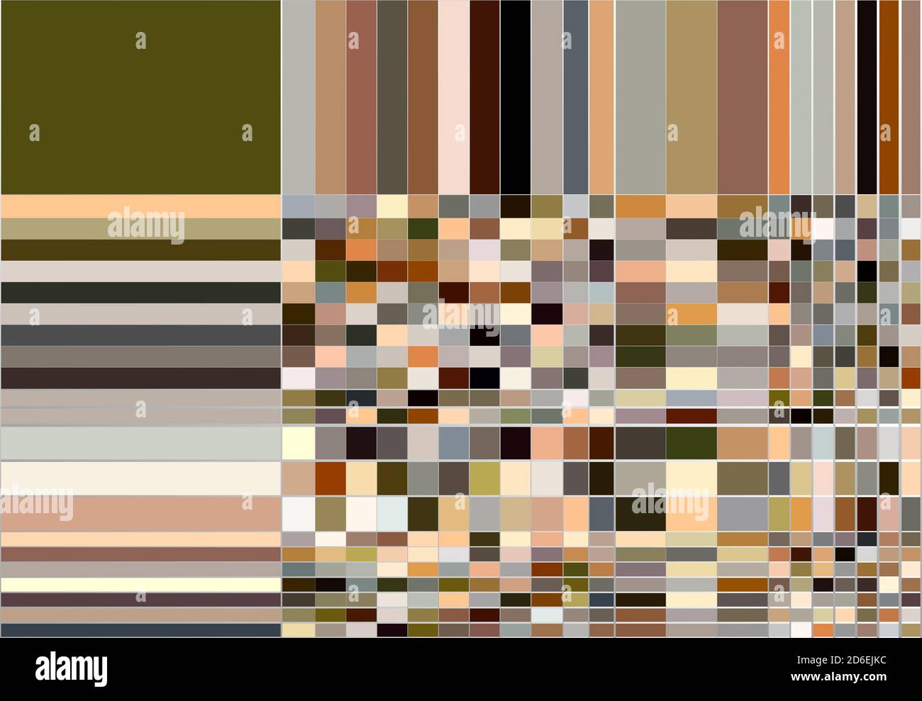 Tessallation, mosaic abstract colorful, brown geometric background ...