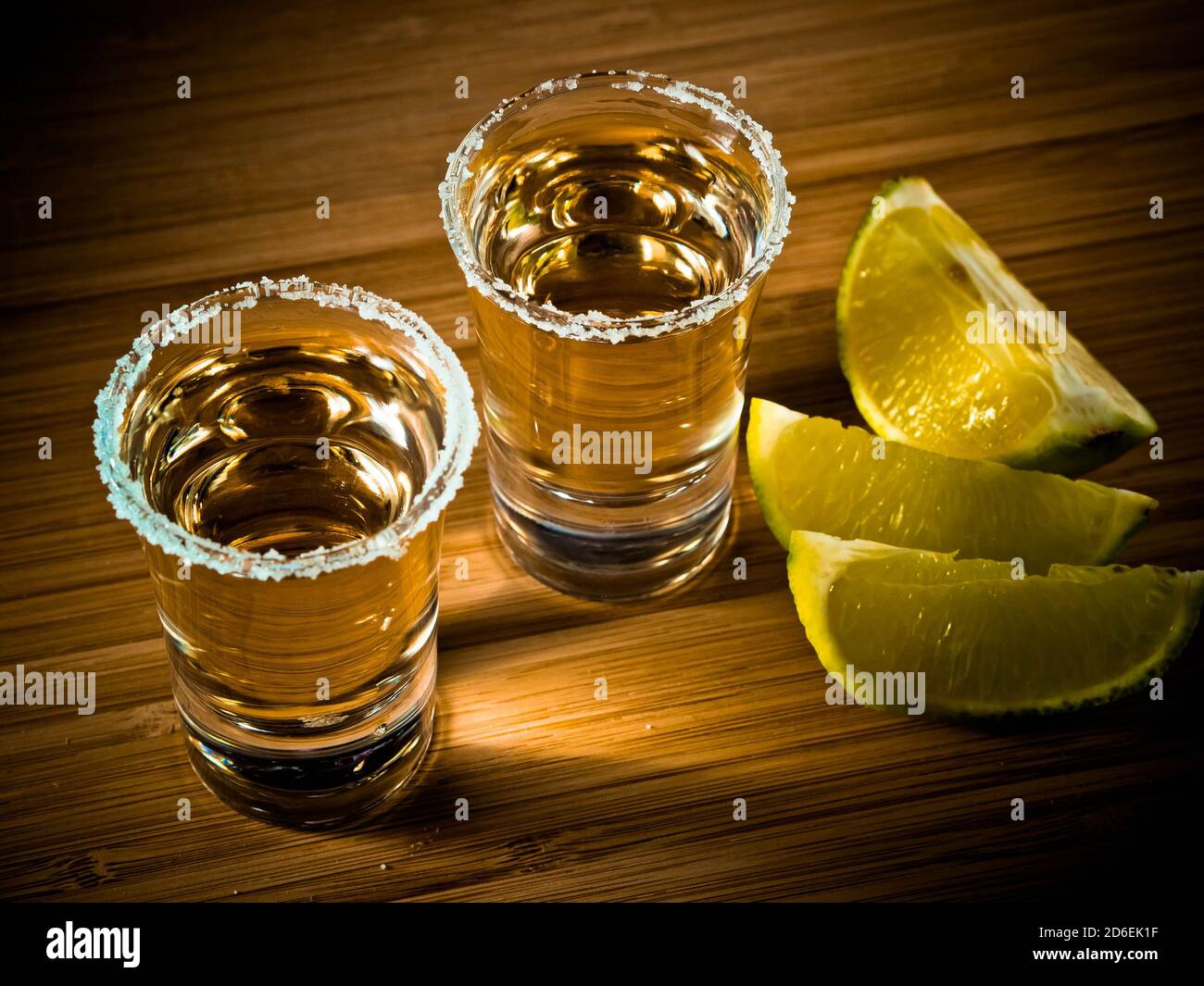 Two shot glasses tequila hi-res stock photography and images - Alamy