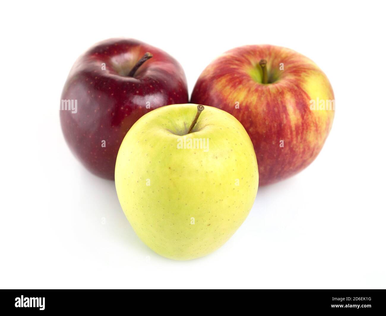 Three apples Cut Out Stock Images & Pictures - Alamy