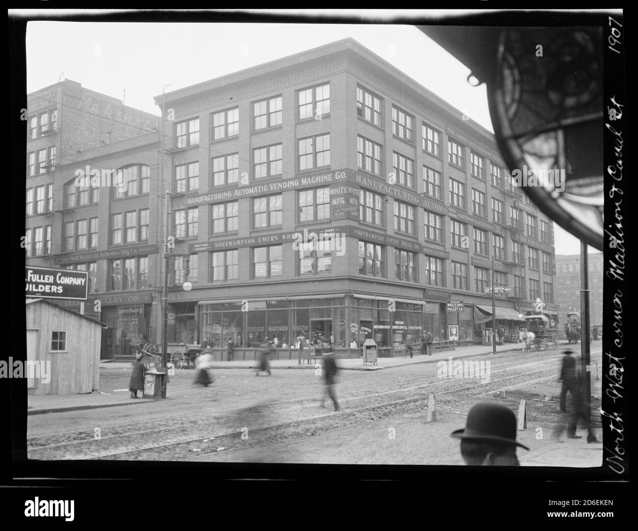 Northeast corner of Madison Street and Canal Street, Chicago, Illinois ...