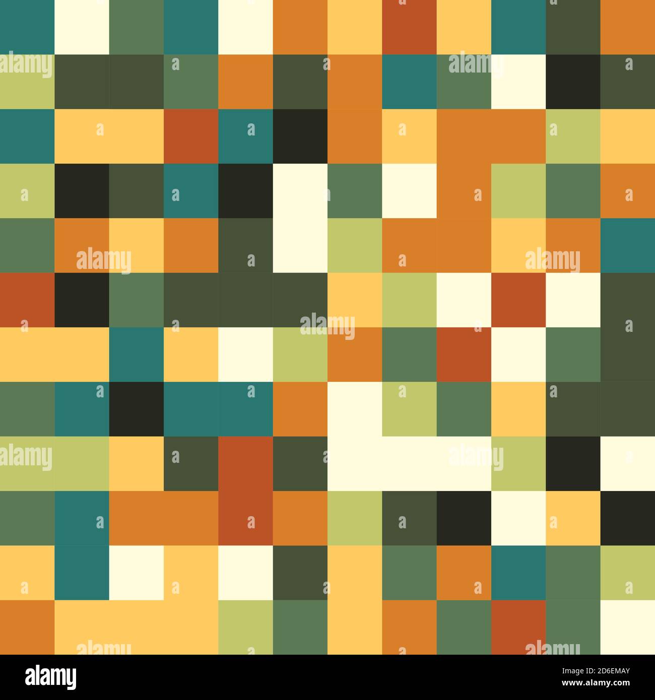 Pixellation, Random squares, Blocks random color pattern, background ...