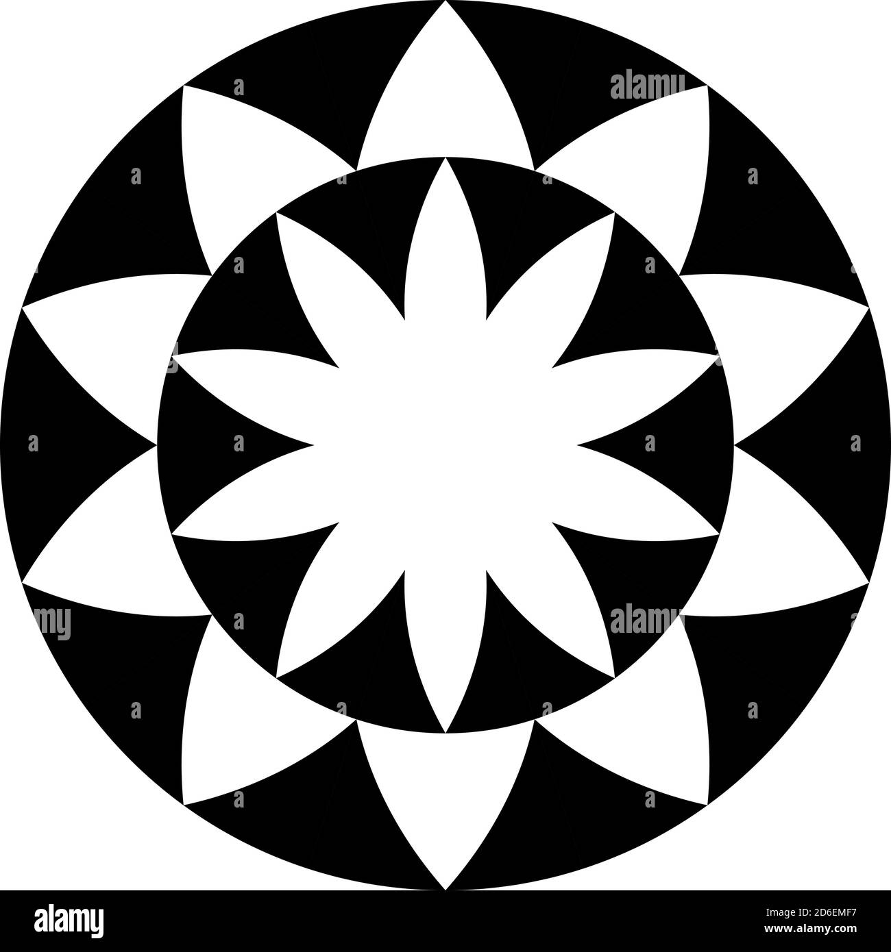 Radiating Rhythm In Art