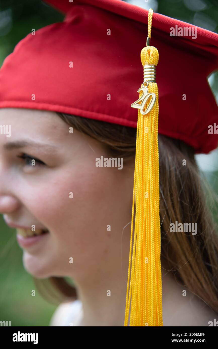 2020 graduation tassel Stock Photo - Alamy