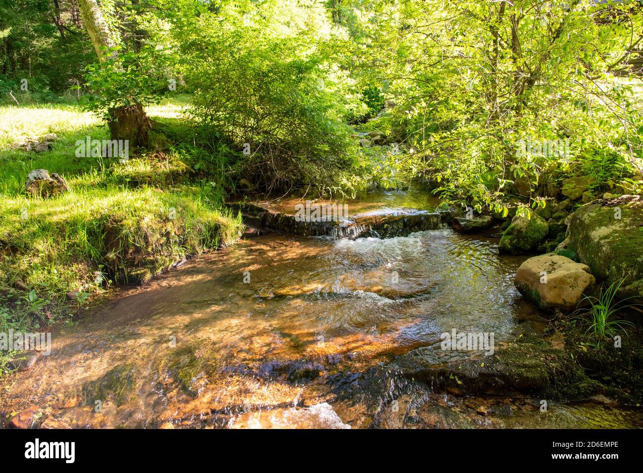 Deep in blue ridge mountain views Stock Photo - Alamy
