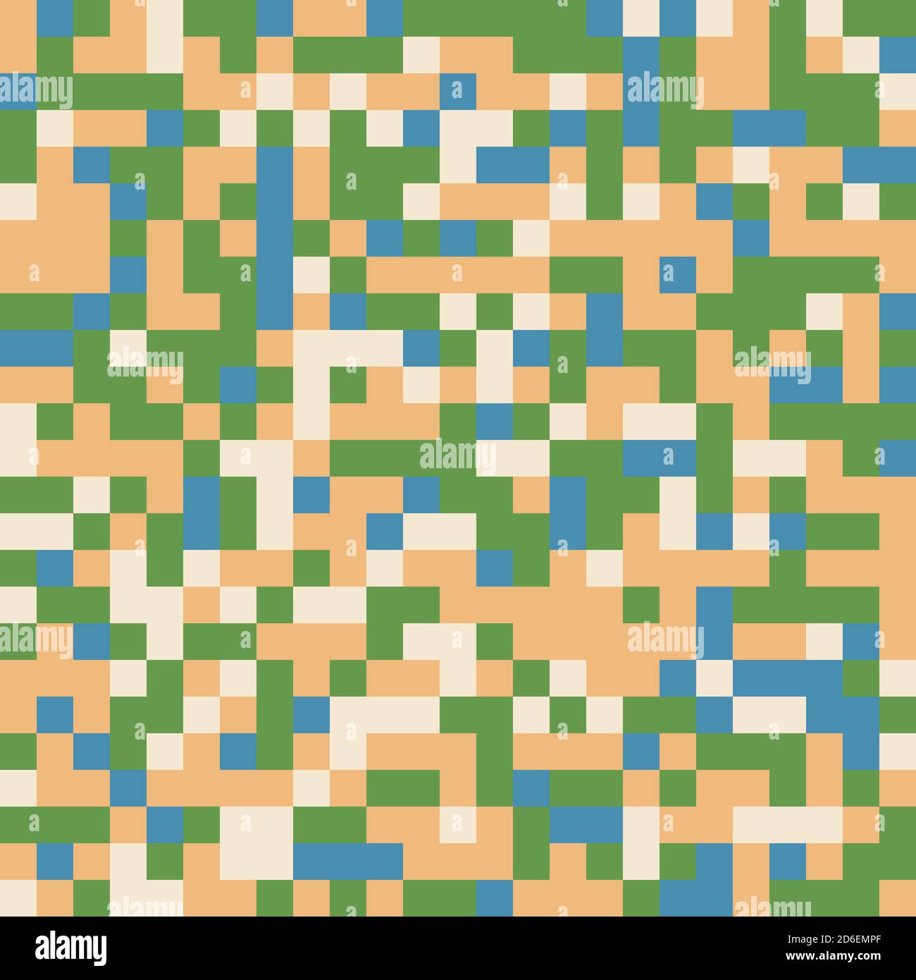 Pixellation, Random squares, Blocks random color pattern, background ...