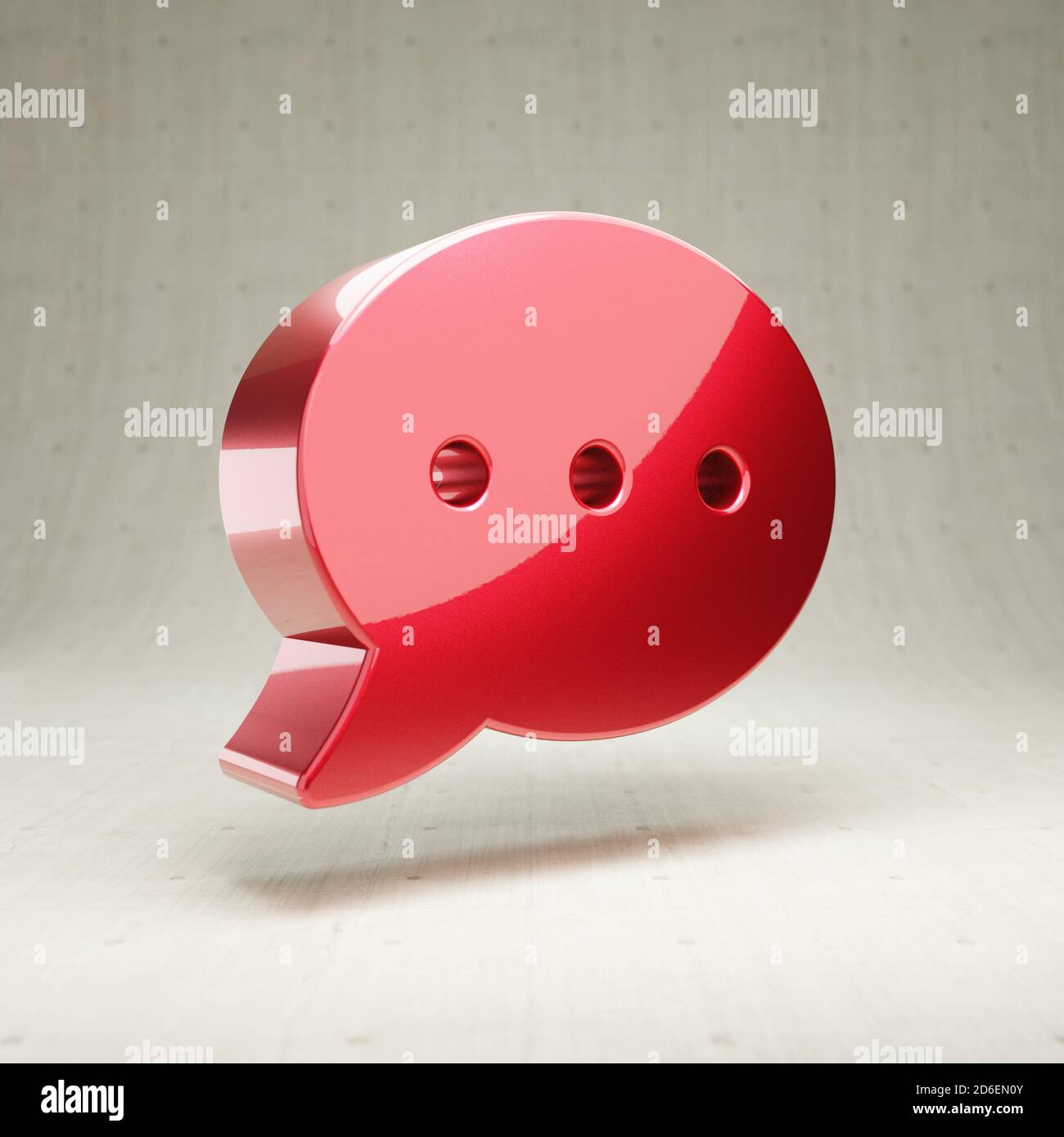 Comment Dots icon. Gold glossy Comment Dots symbol isolated on white ...