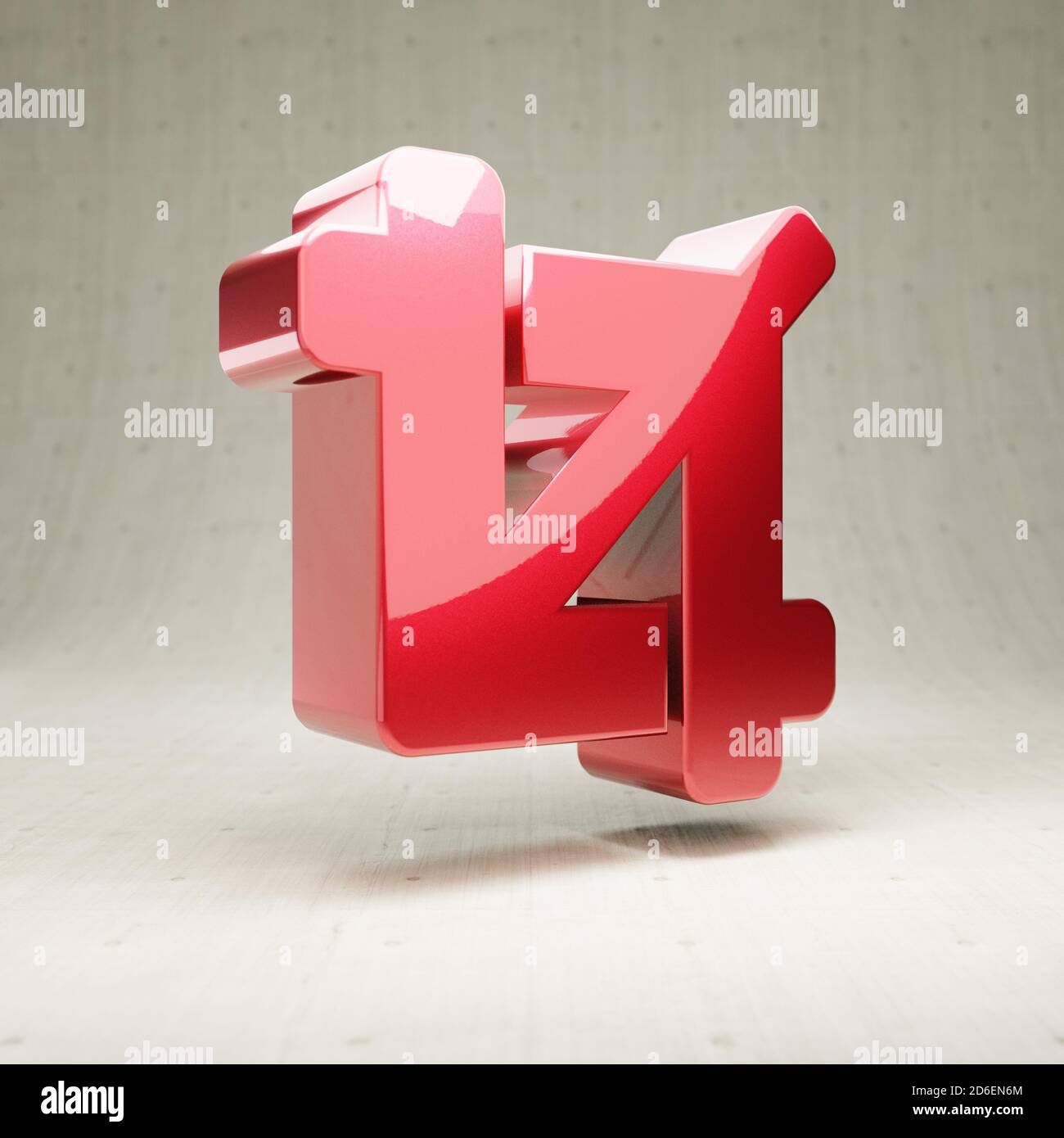 Crop icon. Gold glossy Crop symbol isolated on white concrete ...