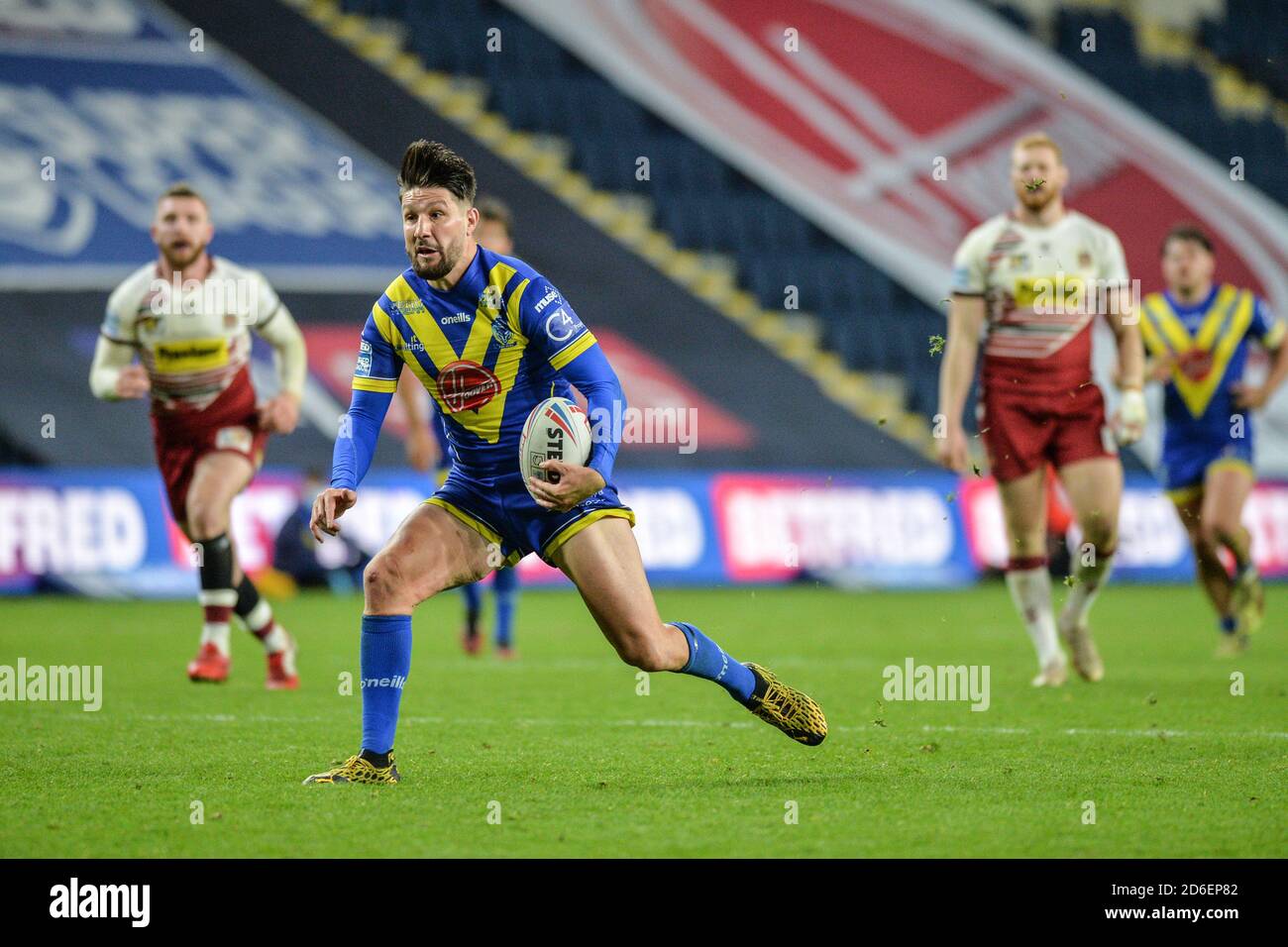 Gareth Widdop of Warrington Wolves in action Stock Photo - Alamy