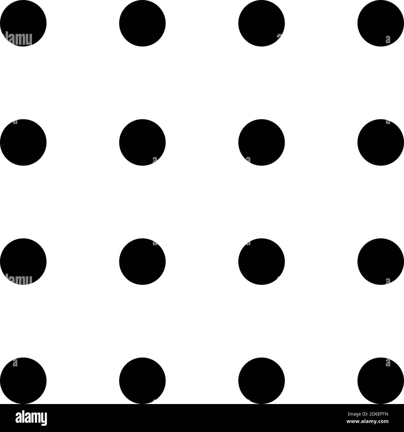 Repeatable halftone dots, dotted polkadots pattern. Freckle, stipple ...
