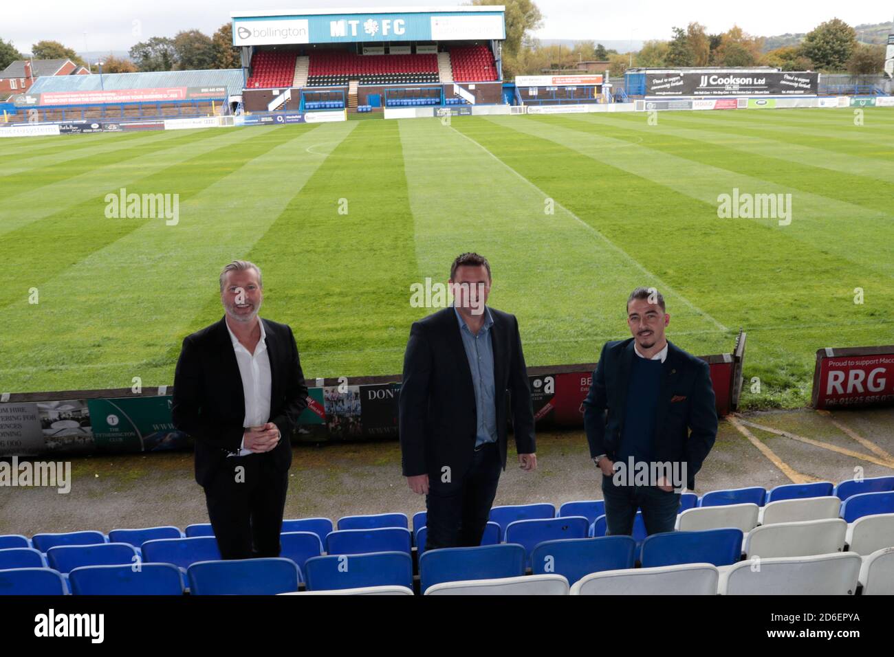 Robbie Savage, Robert Smethurst and Carlos Roca the new ownership team ...