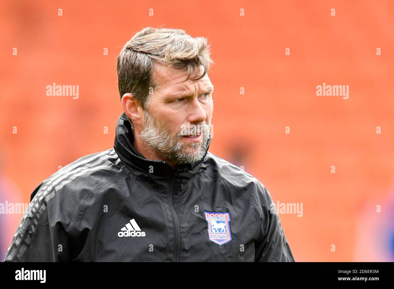 Jimmy Walker goalkeeping coach of Ipswich Town in action Stock Photo ...