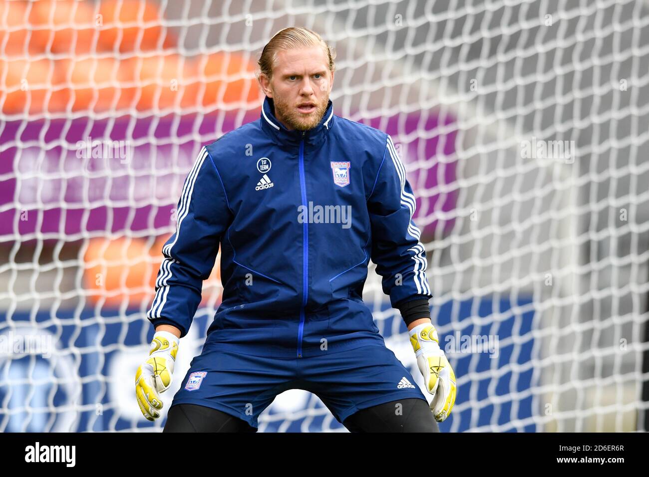 David Cornell (28) of Ipswich Town warming up Stock Photo - Alamy