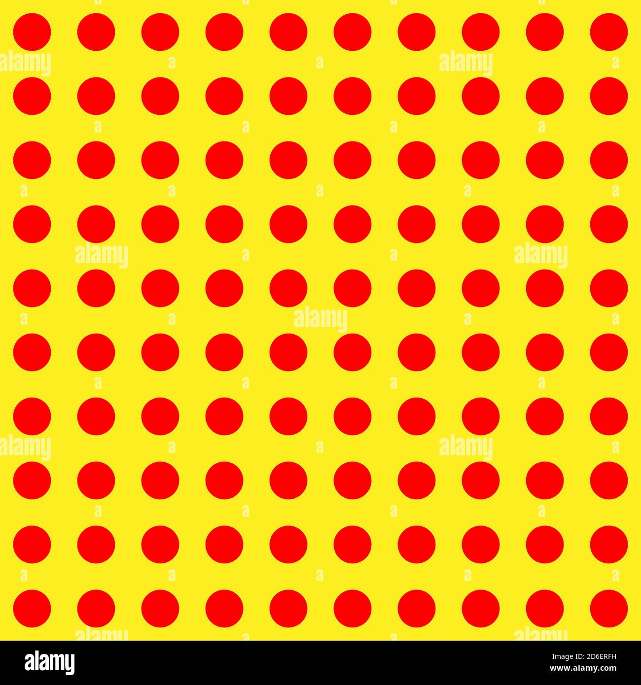 Popart, pointillist-pointillism seamless red, yellow circles, dots ...