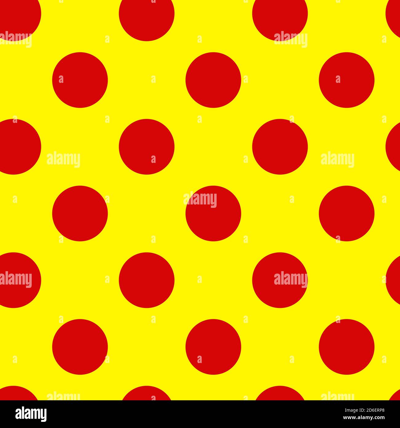 Popart, pointillist-pointillism seamless red, yellow circles, dots ...