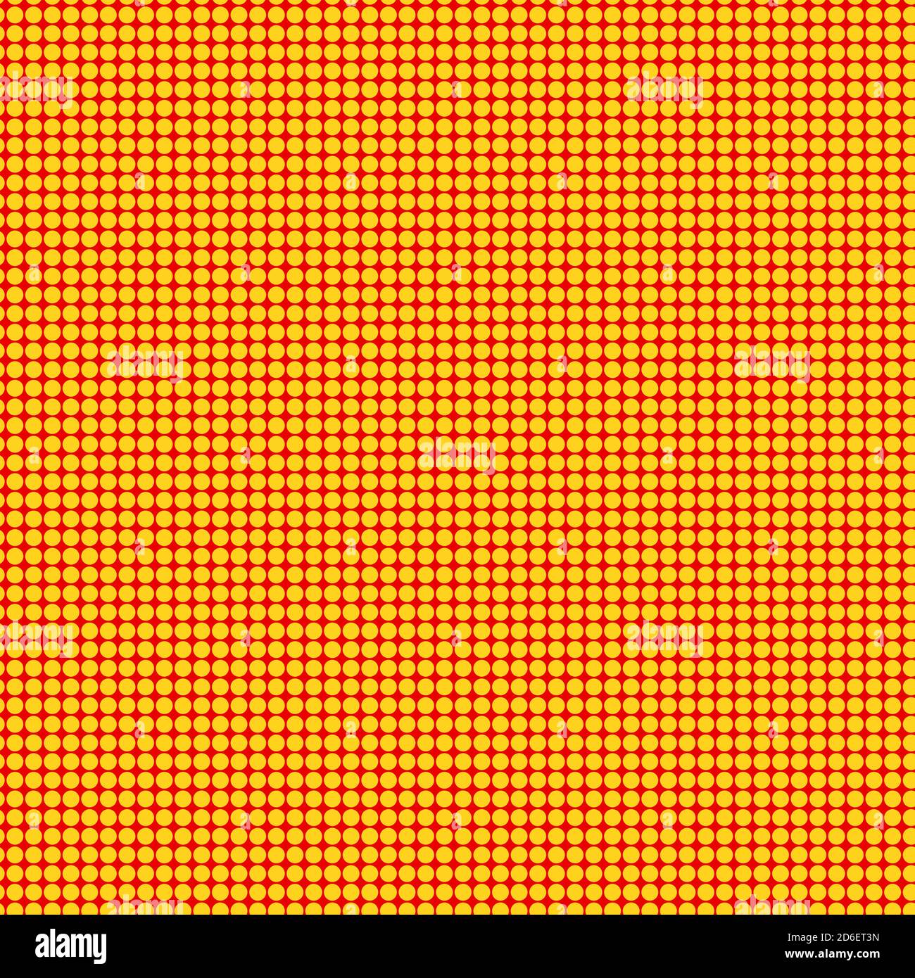 Popart, pointillist-pointillism seamless red, yellow circles, dots ...