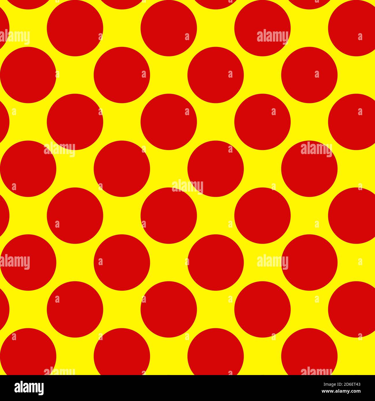 Popart, pointillist-pointillism seamless red, yellow circles, dots ...