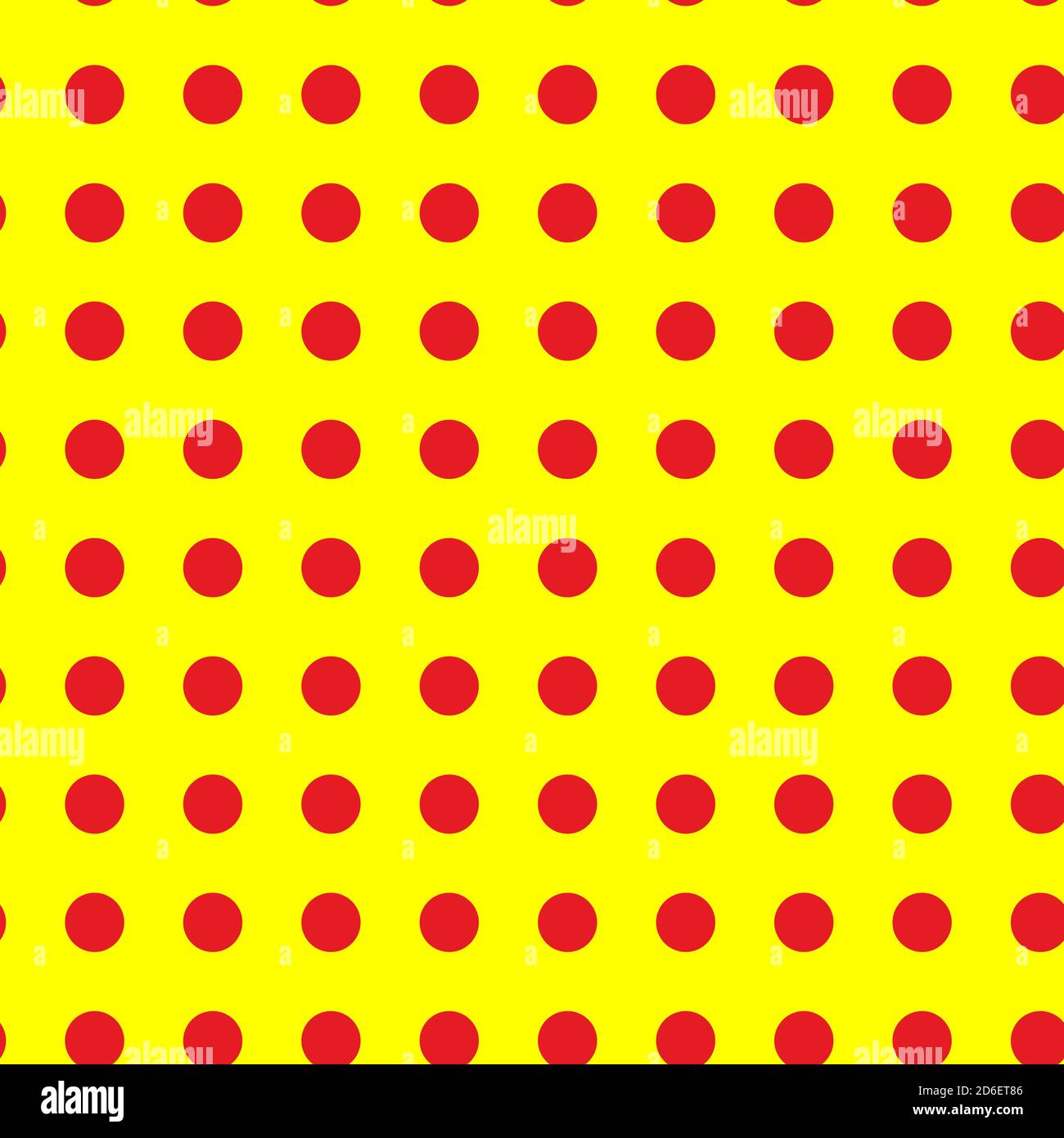 Popart, pointillist-pointillism seamless red, yellow circles, dots ...