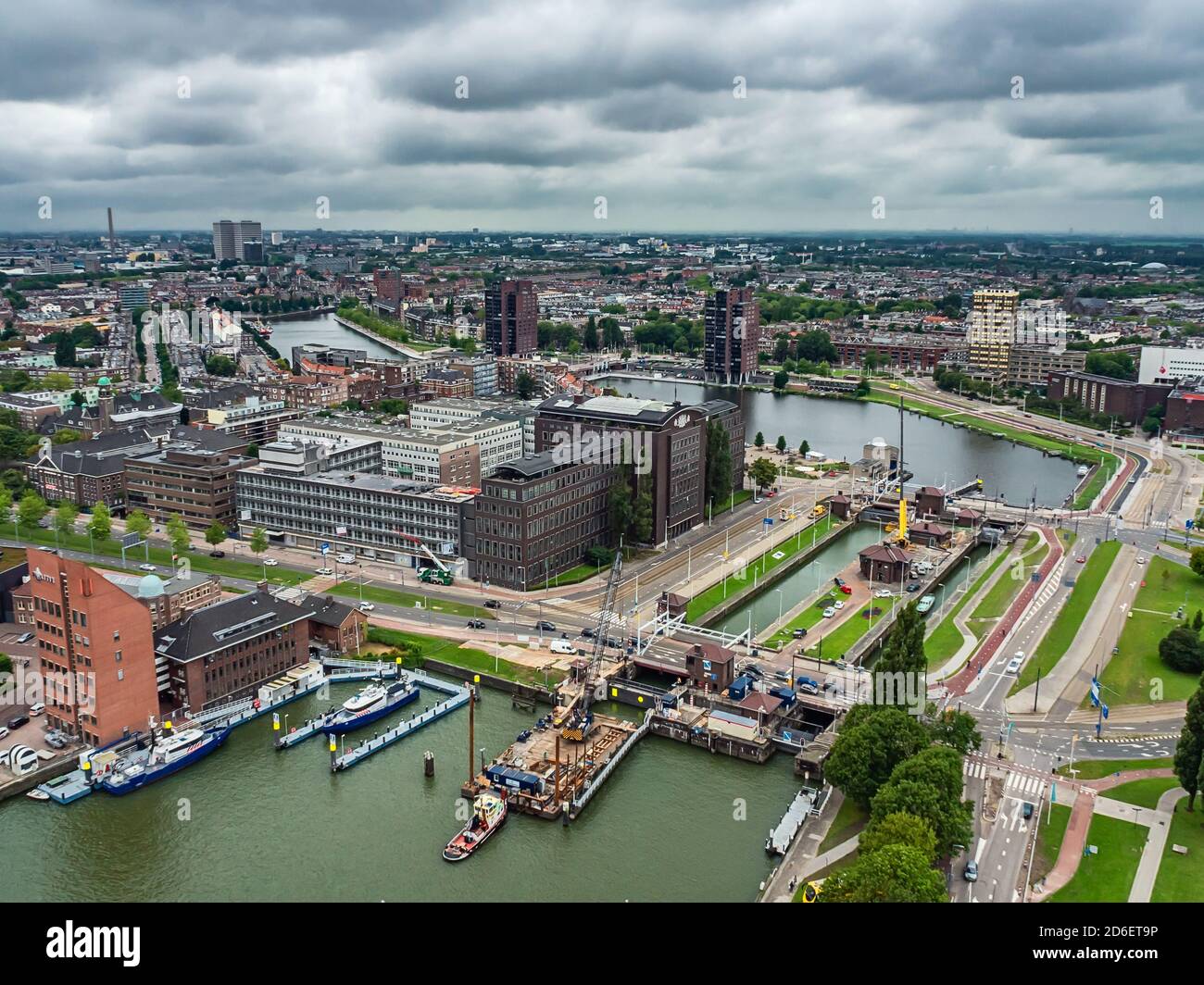 High towers in rotterdam hi-res stock photography and images - Alamy
