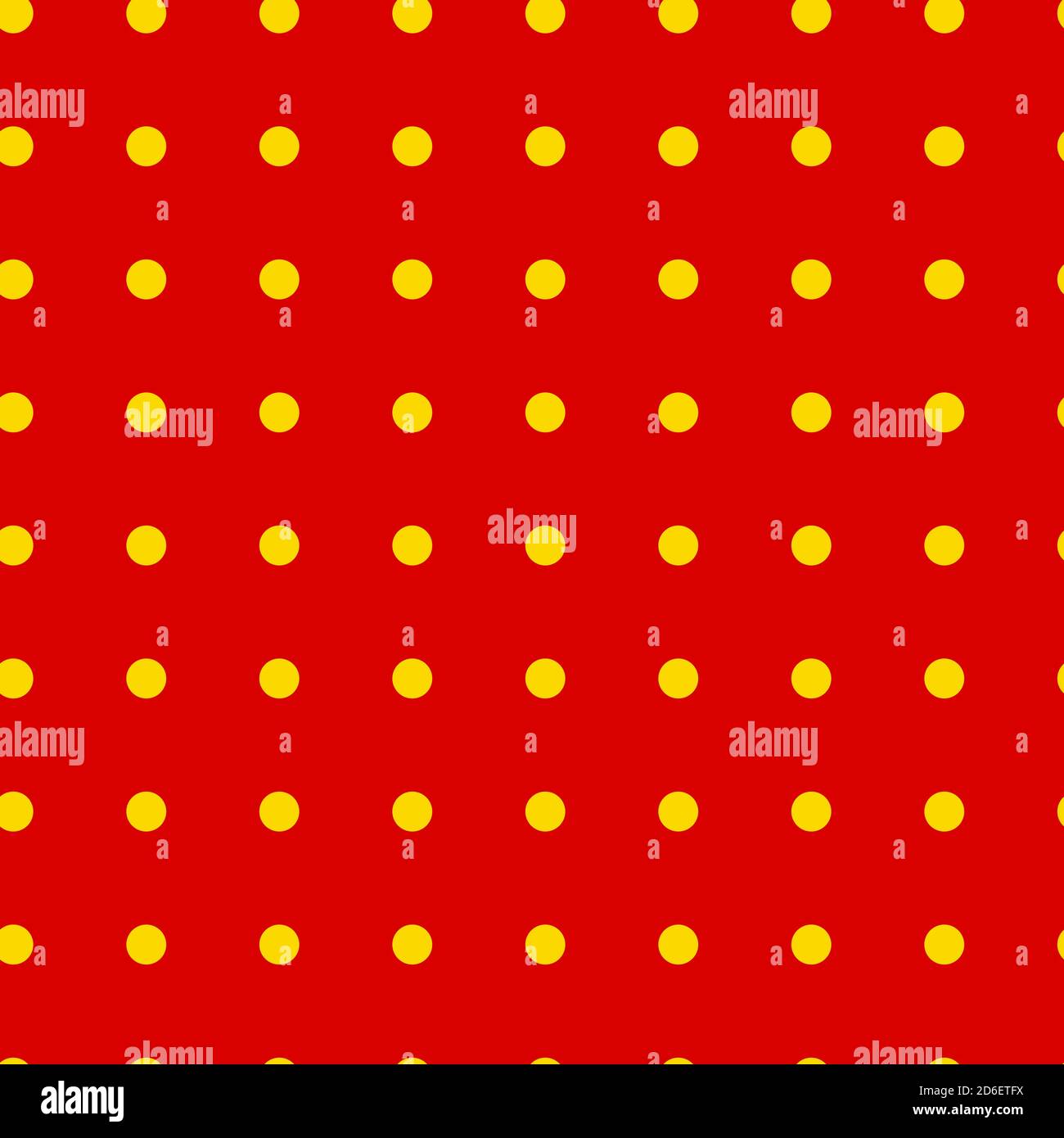 Popart, pointillist-pointillism seamless red, yellow circles, dots ...