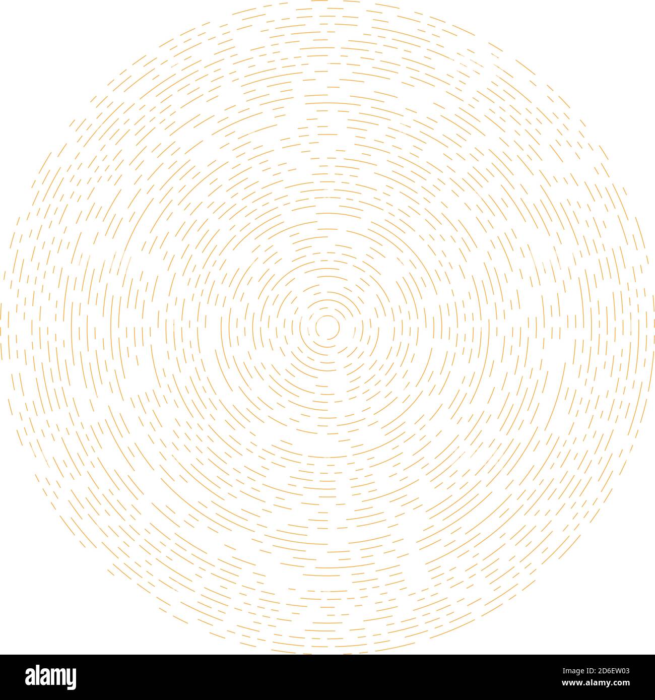 Radial, radiating lines abstract burst element. Concentric whirligig ...