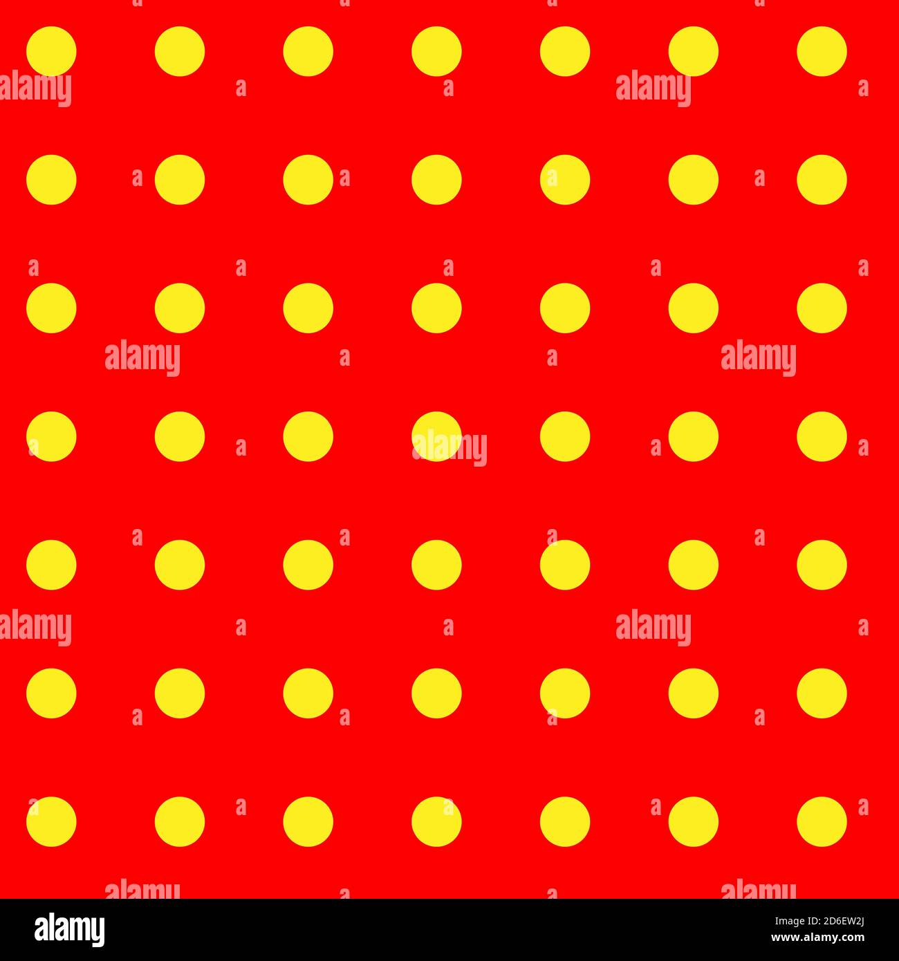 Popart, pointillist-pointillism seamless red, yellow circles, dots ...