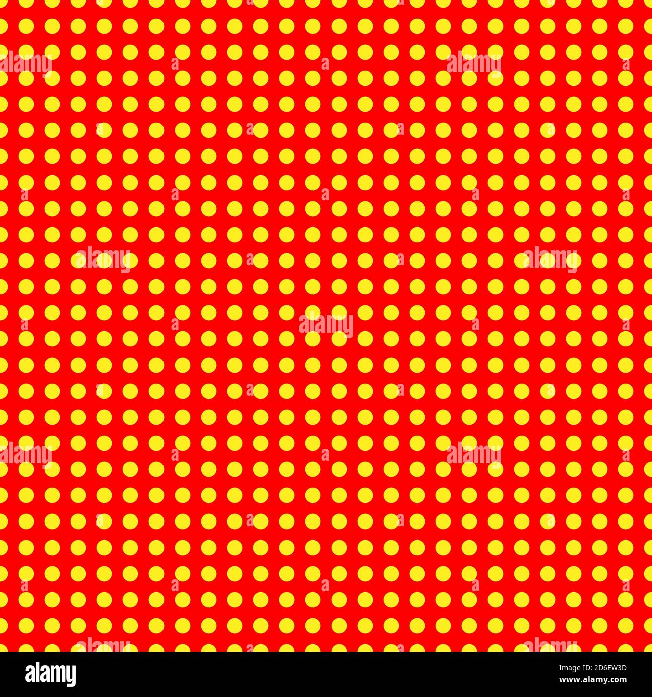 Popart, pointillist-pointillism seamless red, yellow circles, dots ...