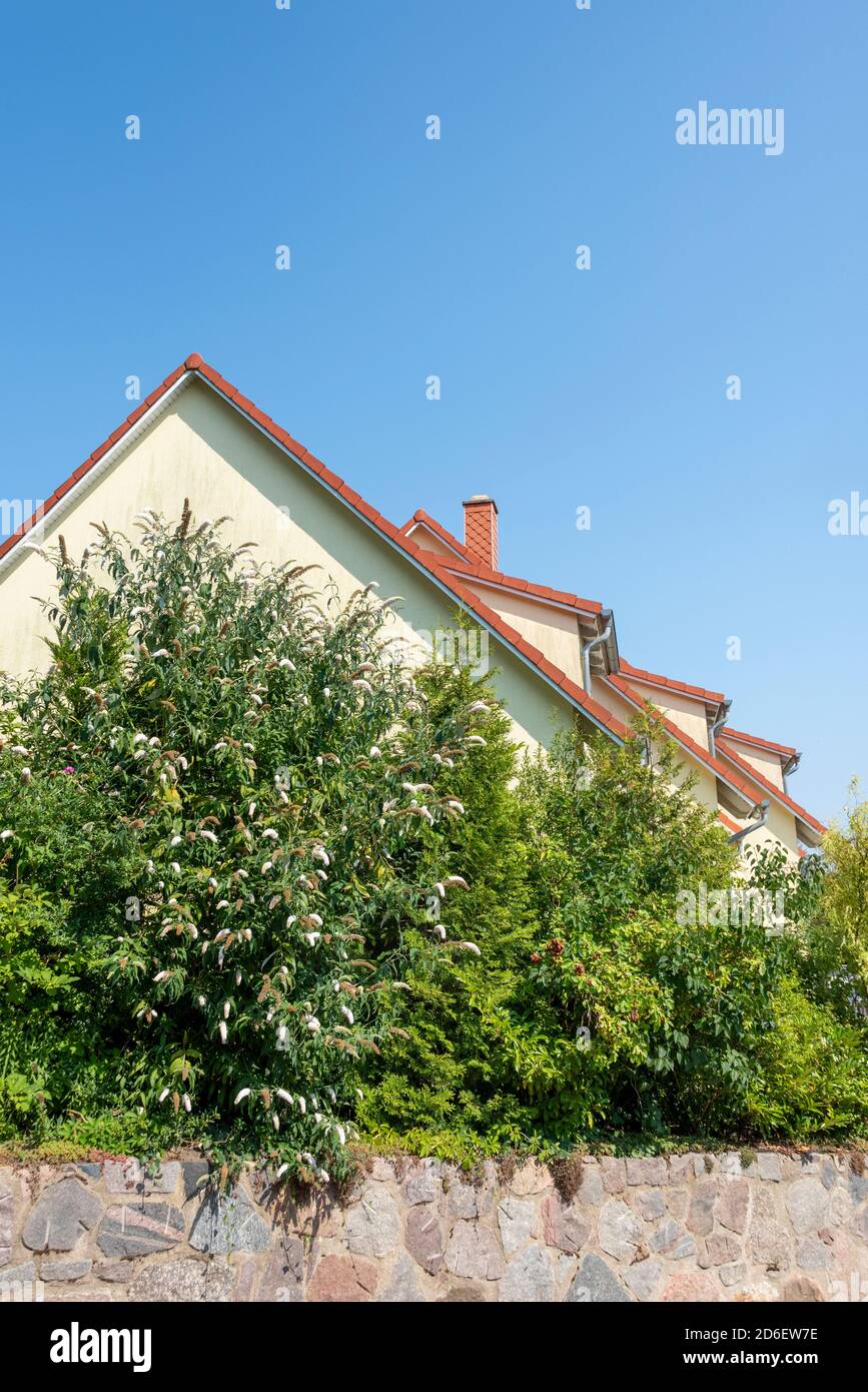 Residential house, attic Stock Photo - Alamy