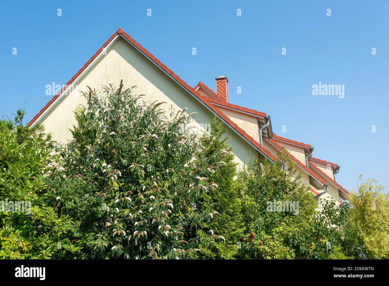 Residential house, attic Stock Photo - Alamy