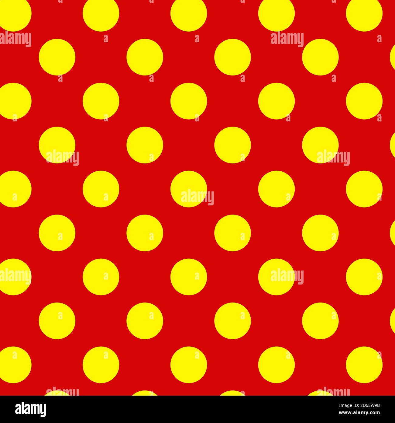 Popart, pointillist-pointillism seamless red, yellow circles, dots ...
