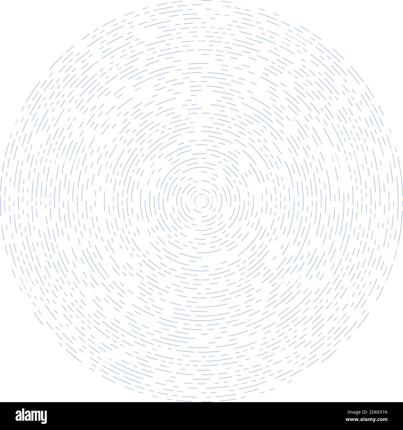 Radial, radiating lines abstract burst element. Concentric whirligig ...