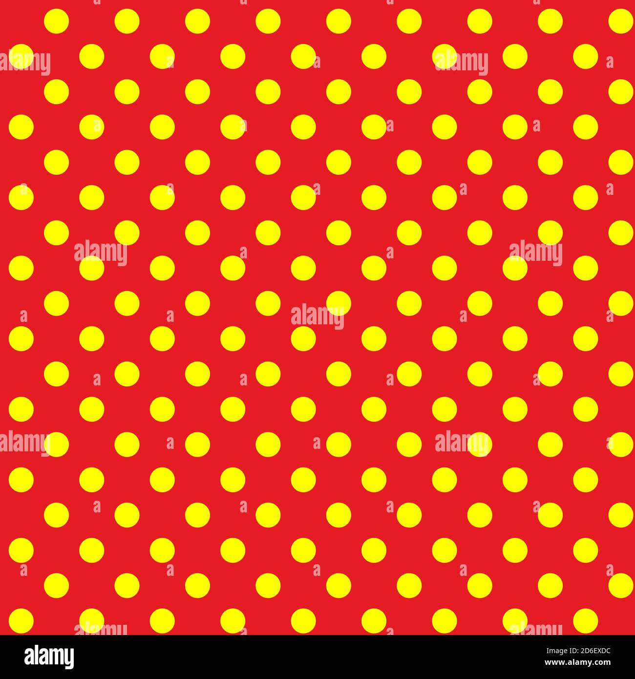 Popart, pointillist-pointillism seamless red, yellow circles, dots ...