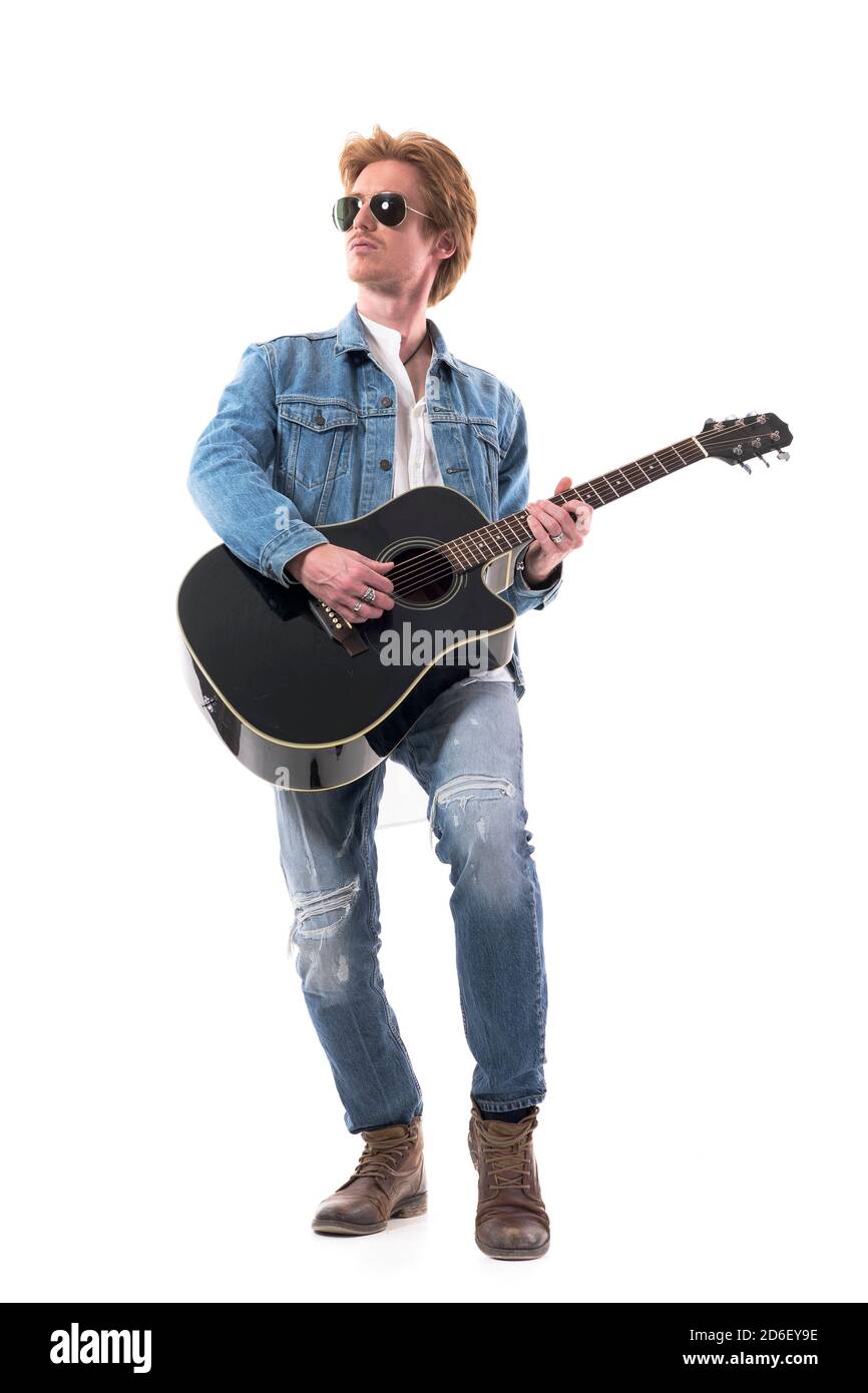 Guitarist wearing sunglasses hi-res stock photography and images - Alamy