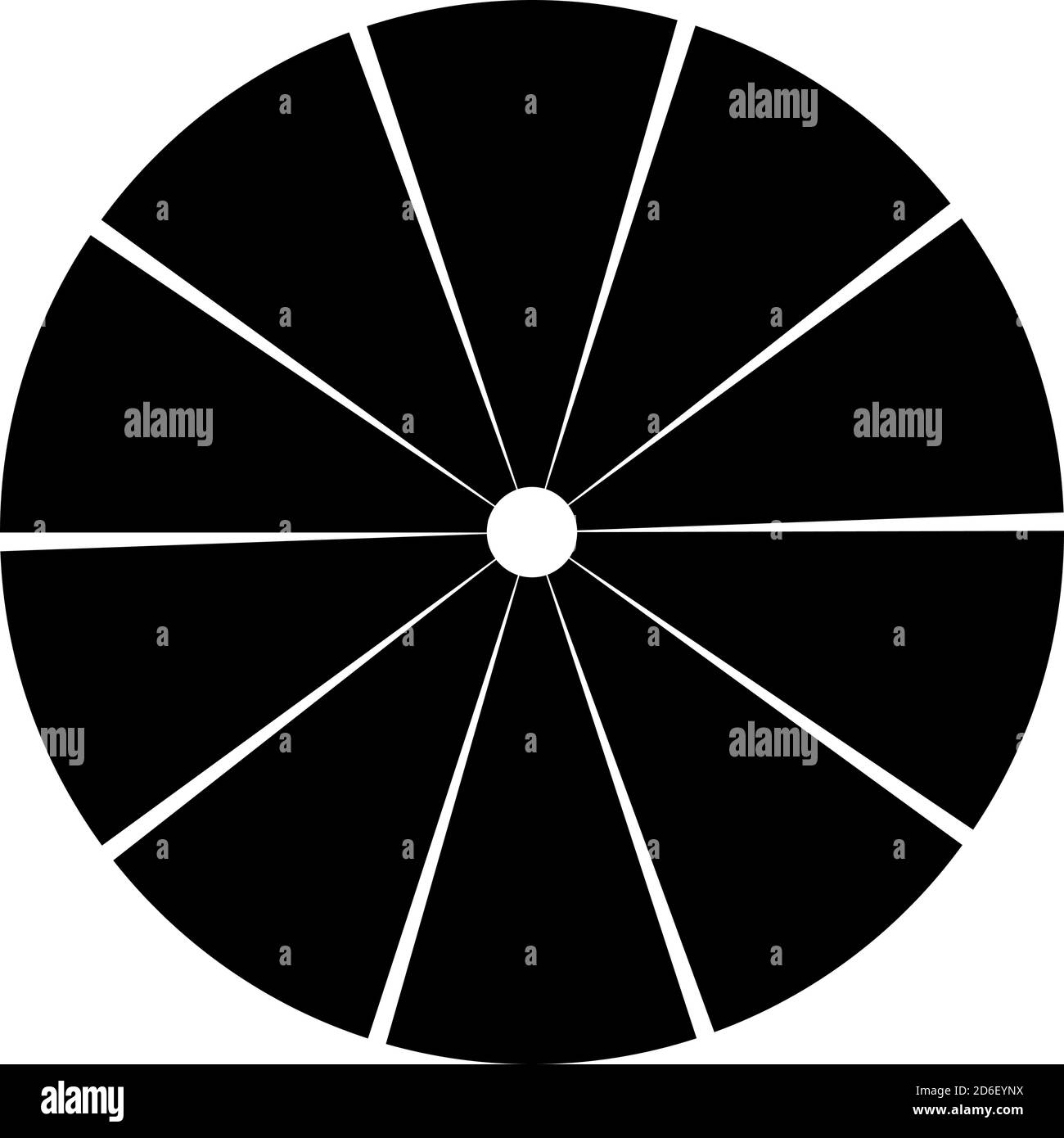 Circular radial, radiating lines, beams, rays. Geometric circle vector ...