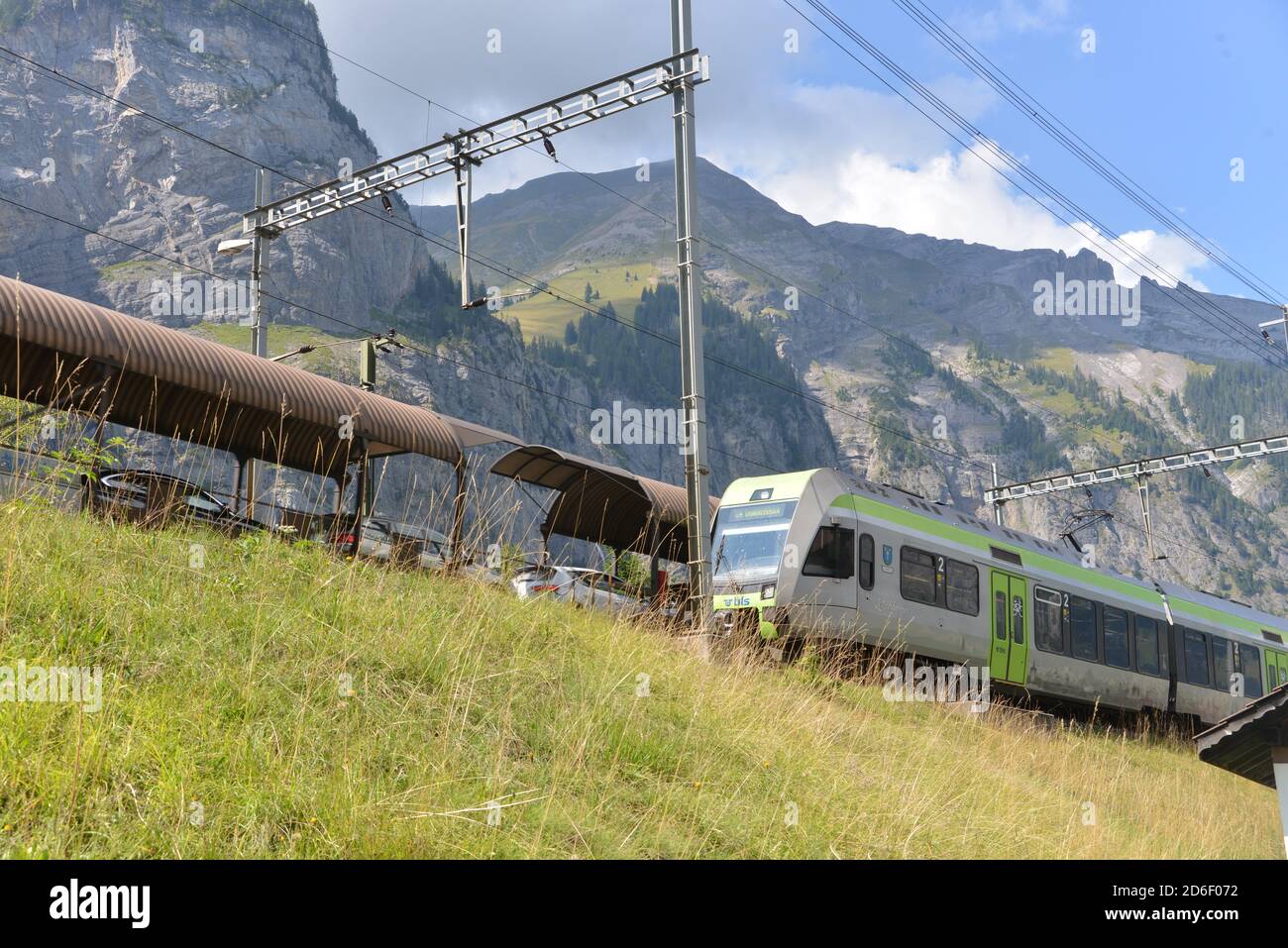 Kandersteg train station hi-res stock photography and images - Alamy