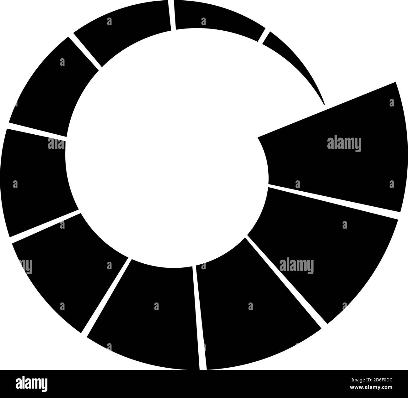 Circular radial, radiating lines, beams, rays. Geometric circle vector ...