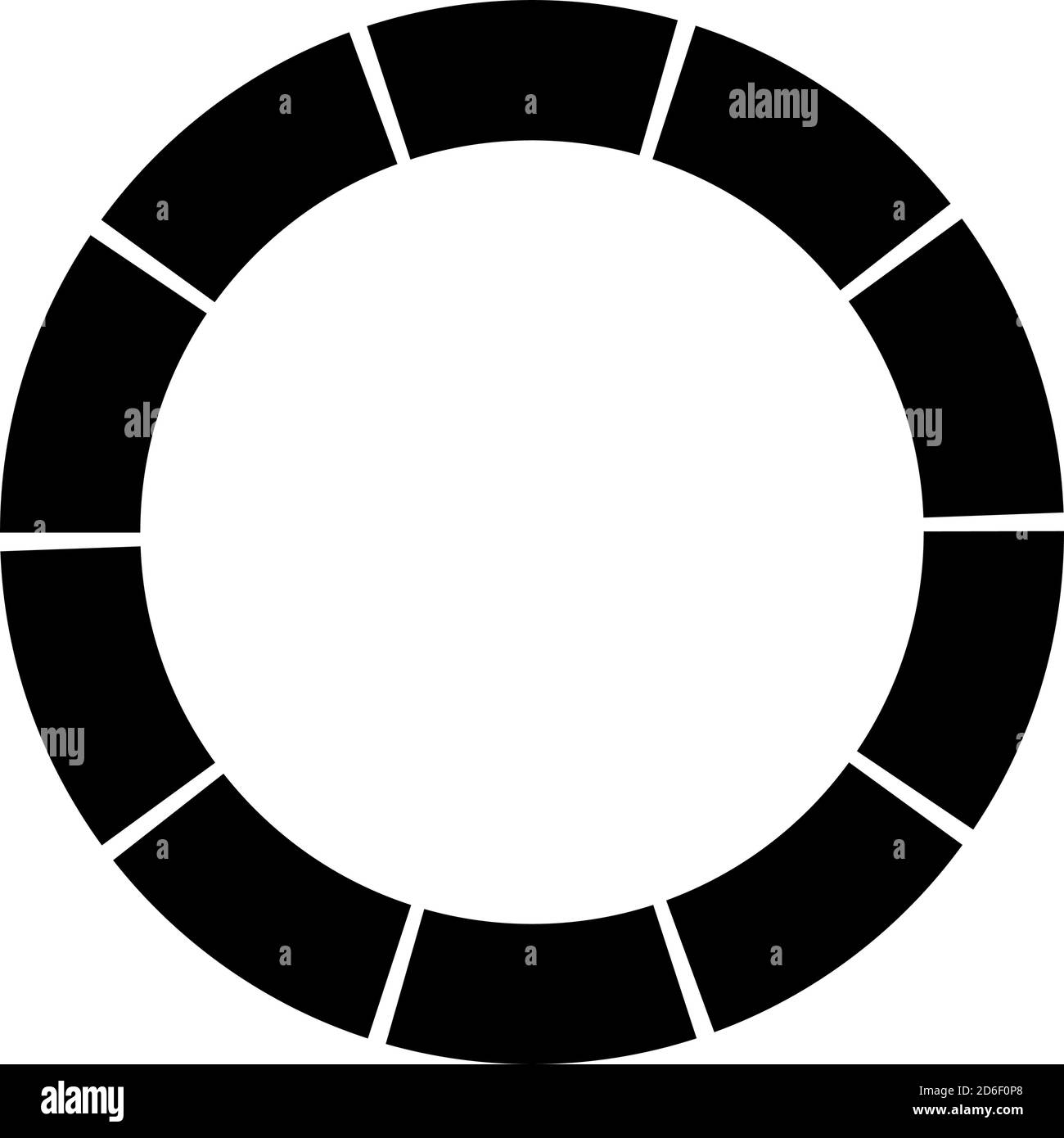 Circular radial, radiating lines, beams, rays. Geometric circle vector ...