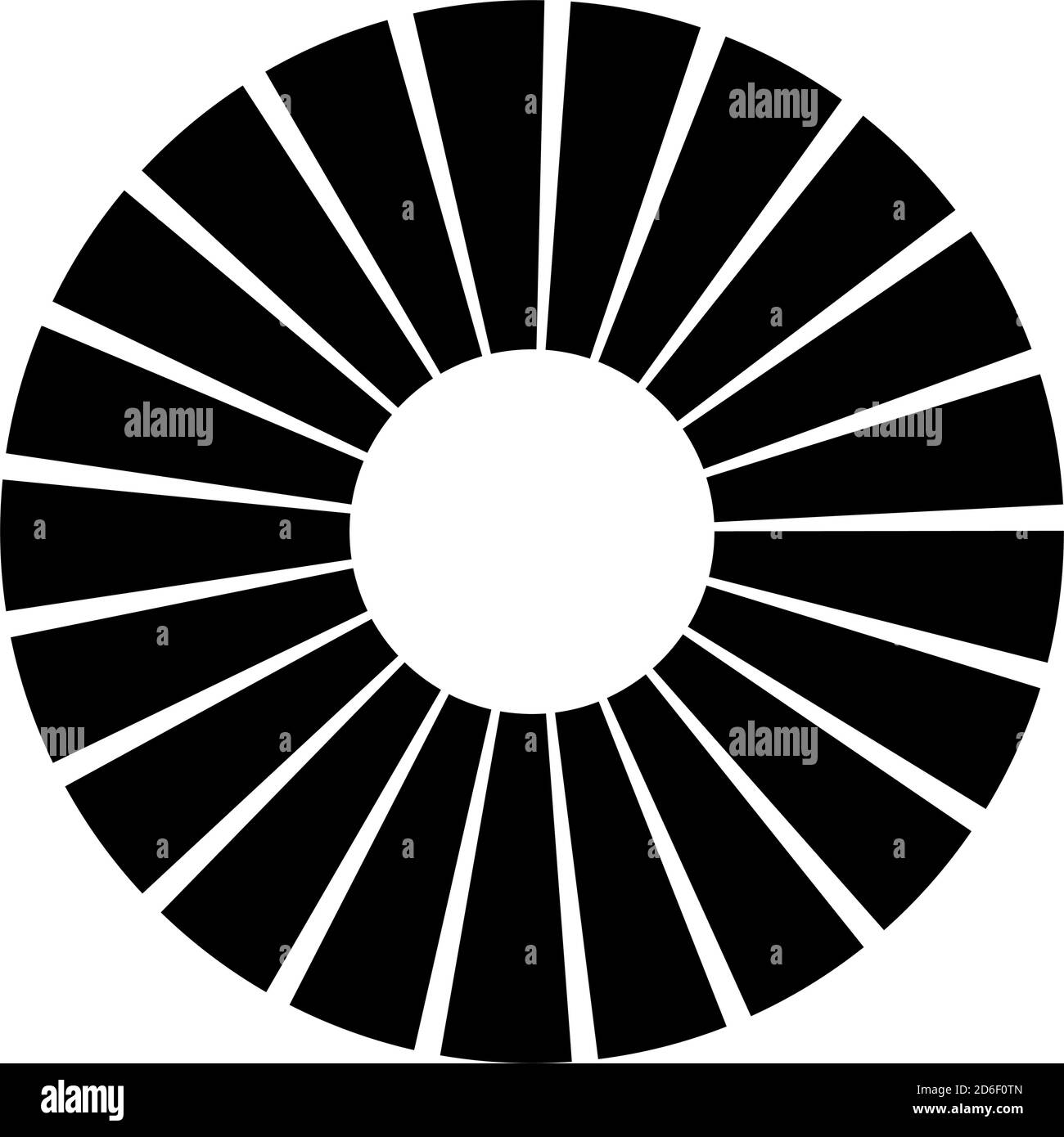 Circular radial, radiating lines, beams, rays. Geometric circle vector ...